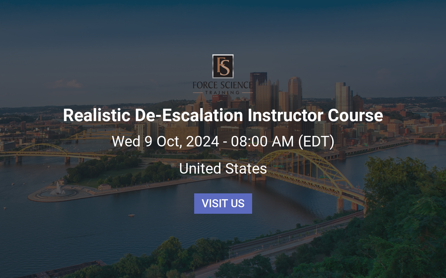 Realistic De-Escalation Instructor Course