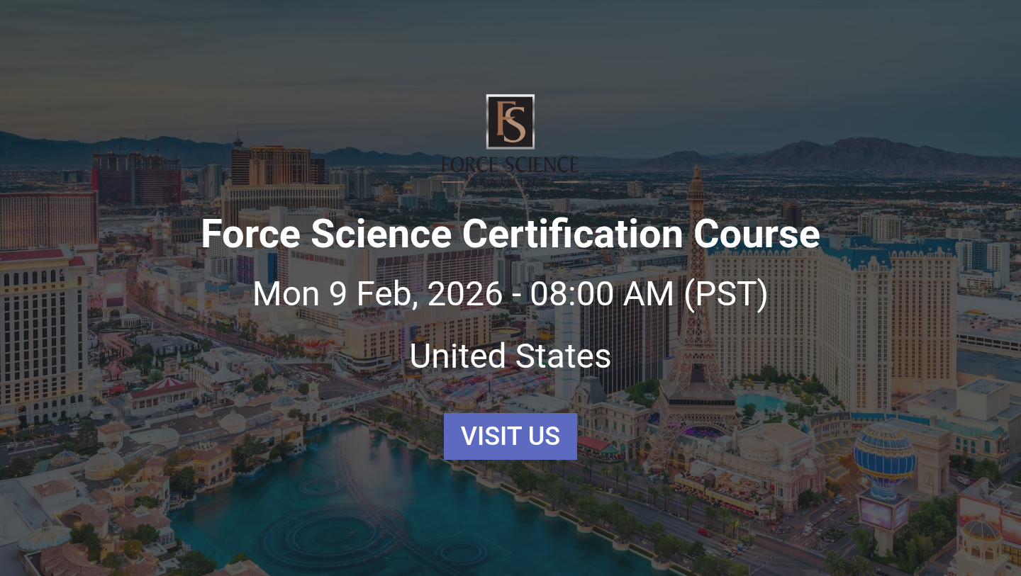 Force Science Certification Course